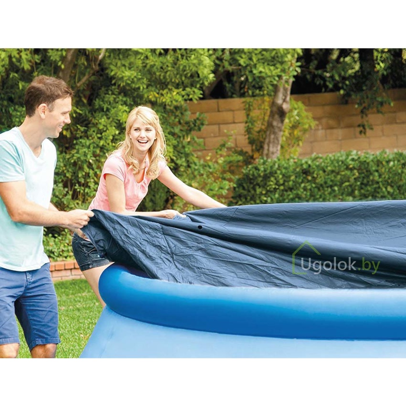 Тент-чехол для бассейнов Intex Easy Set 366 см (28022) — купить по ...