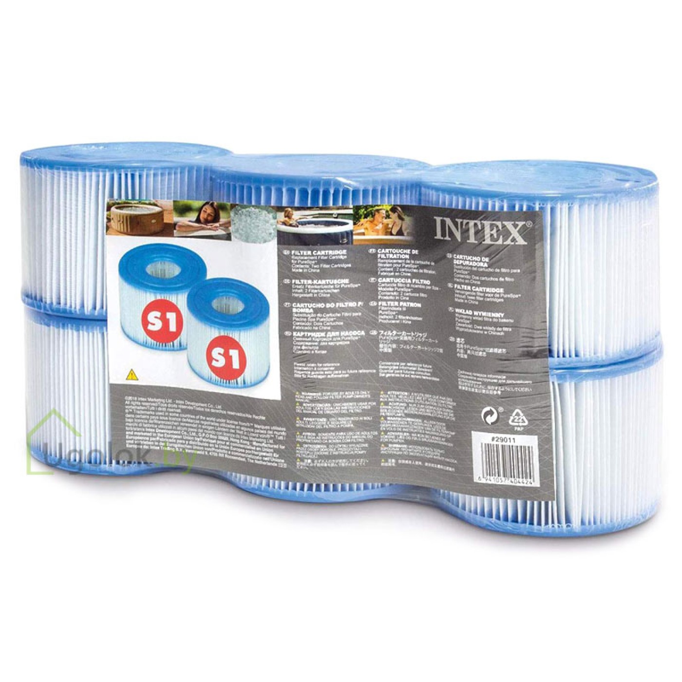 Набор сменных картриджей Intex S1 для джакузи (29011) — купить по ...