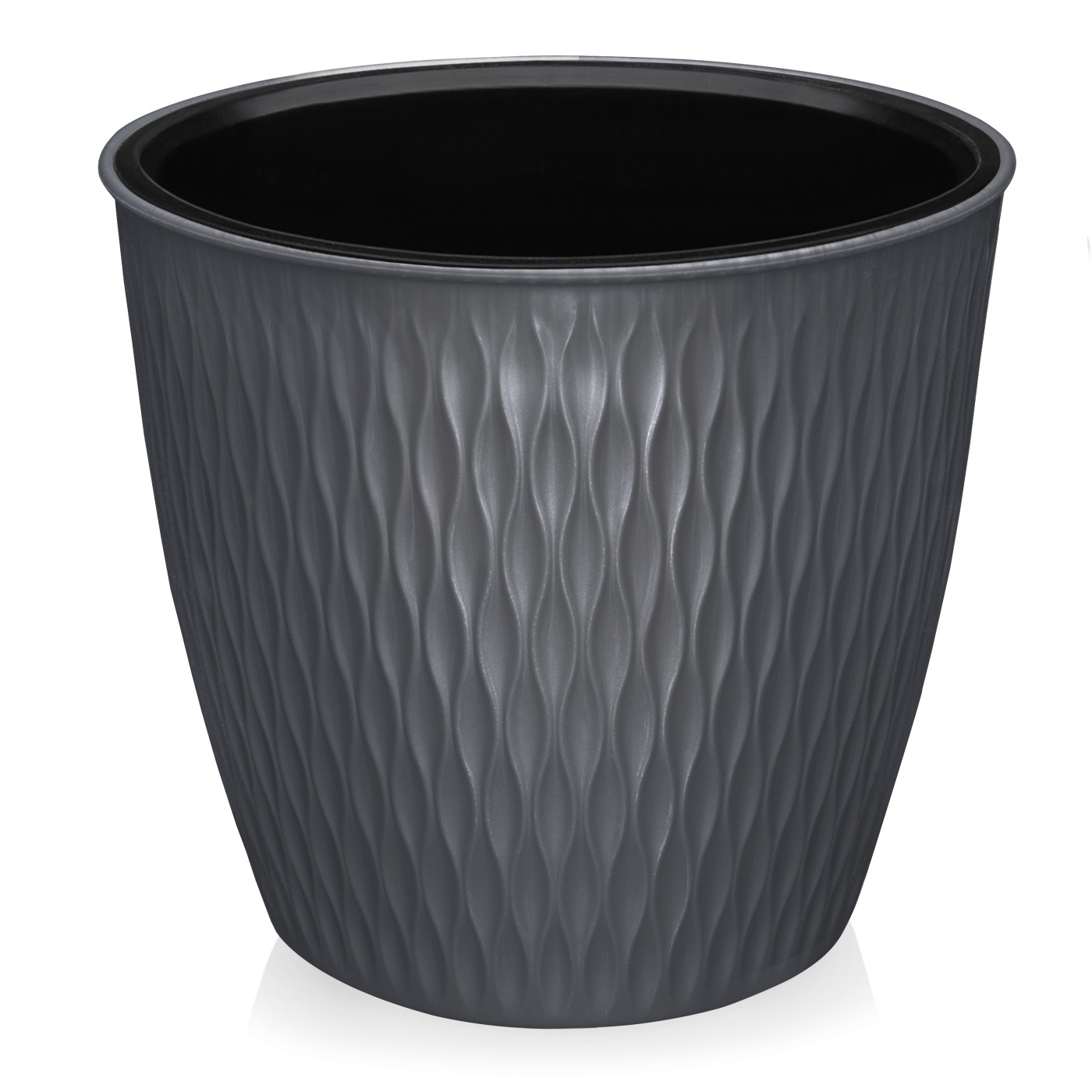 Кашпо Kerama 1.1 л (графитовый) — купить по низкой цене | Ugolok.by
