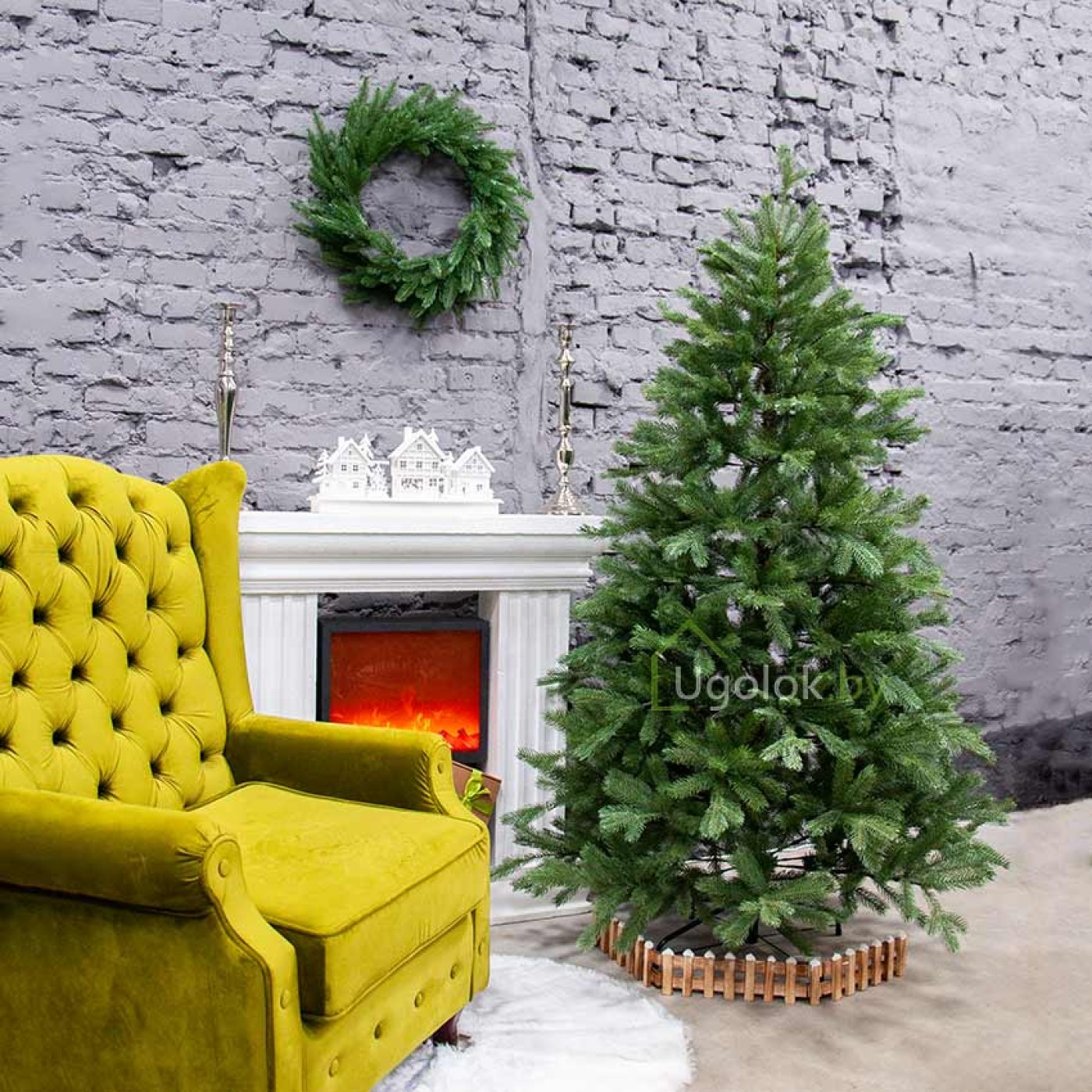 Елка новогодняя Варна 210 см GrandCity — купить по низкой цене | Ugolok.by