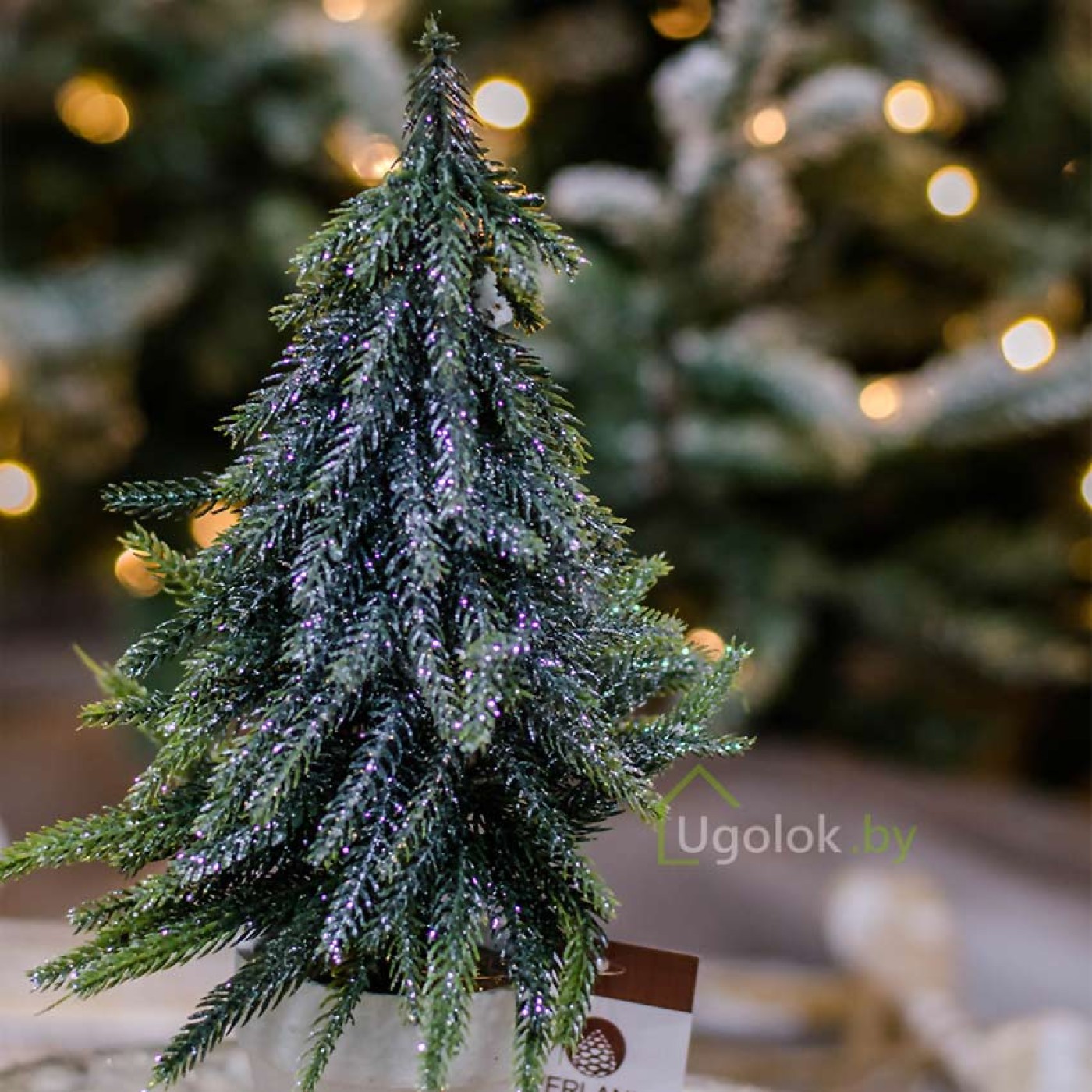 Елка искусственная Kaemingk 26 см в горшке — купить по низкой цене ...