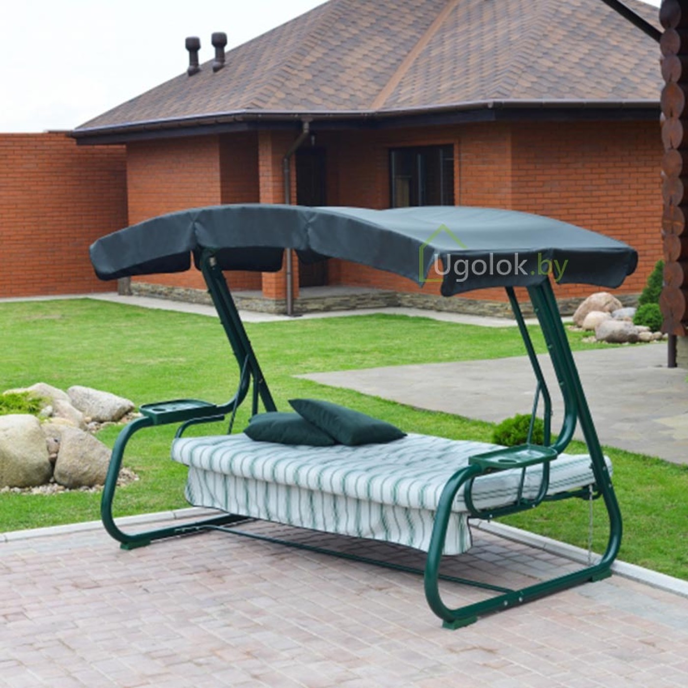 Качели садовые Olsa Мастак-2 с912 259х144х174 см — купить по низкой цене | Ugolok.by