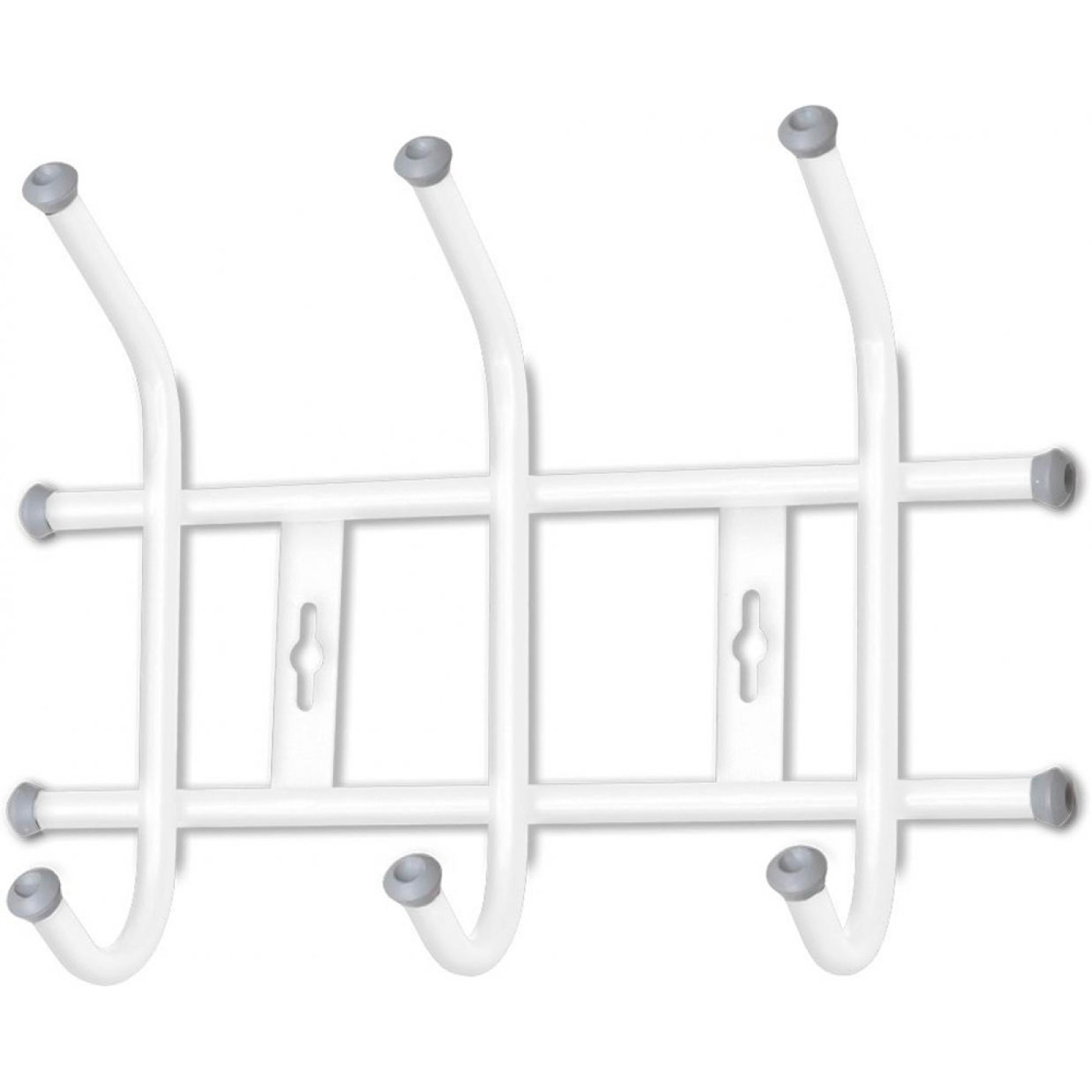 Вешалка настенная NIKA ВНТ3 (белый) — купить по низкой цене | Ugolok.by