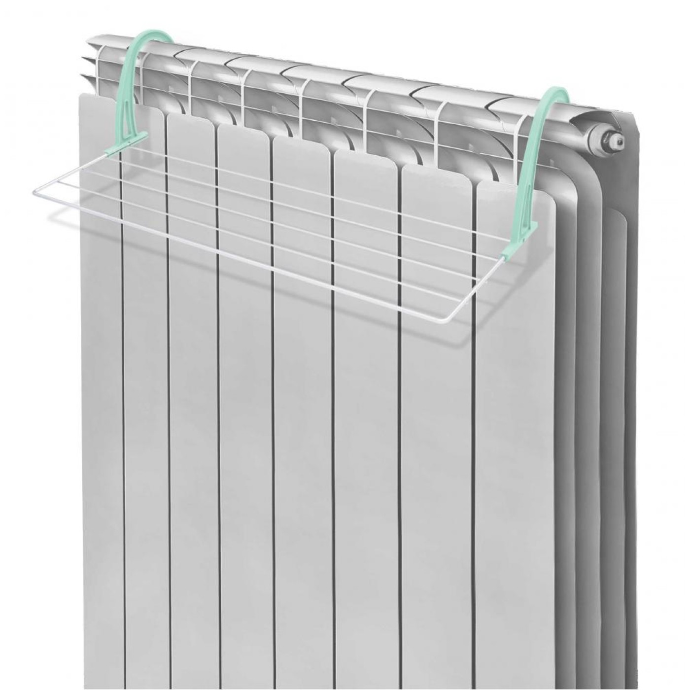 Сушилка для белья на батарею 650 мм СБ5-65П NIKA (белая) — купить по низкой цене | Ugolok.by