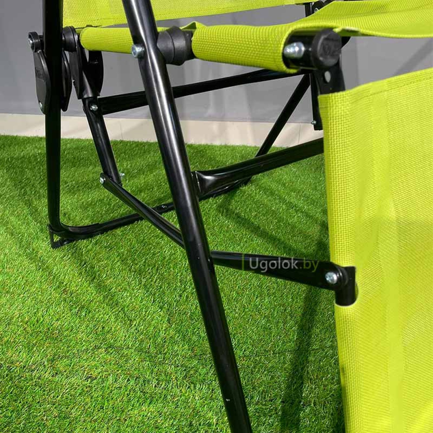 Кресло-шезлонг складное NIKA К3 лимонный (К3/Л) — купить по низкой цене | Ugolok.by