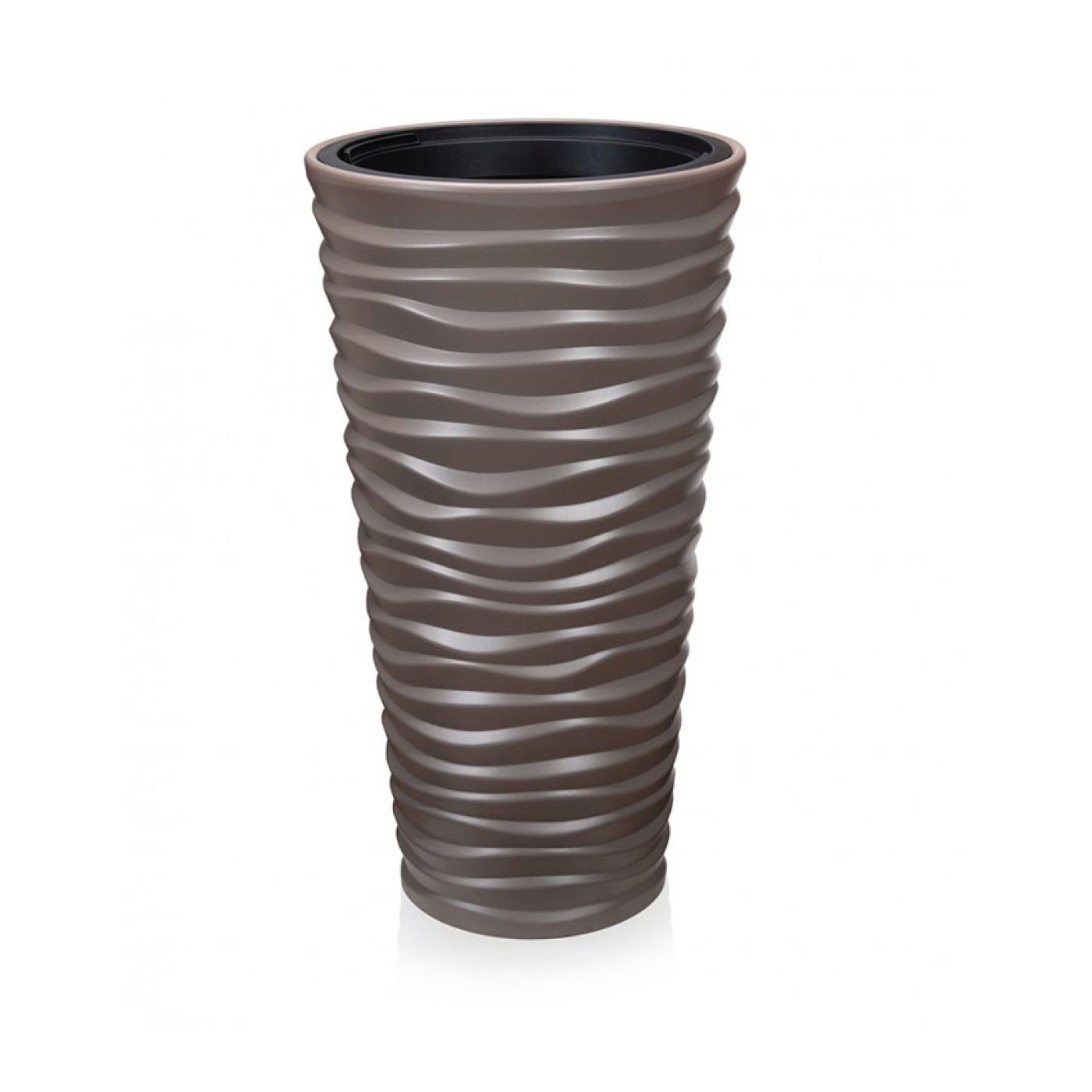 Кашпо Sandy D 300 (серо-коричневый) — купить по низкой цене | Ugolok.by
