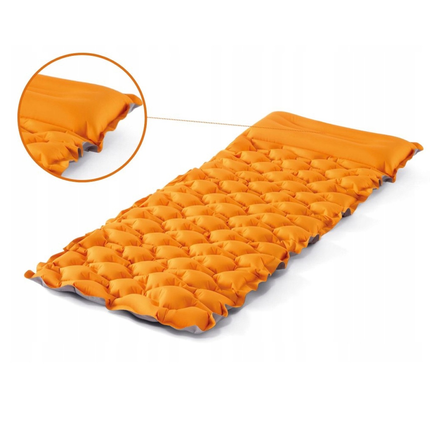 64098 Матрас туристический надувной 71х191х11см до 136кг — купить по ...